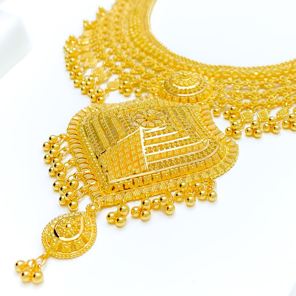 Extravagant Bridal 22k Gold Rani-Haar – Andaaz Jewelers