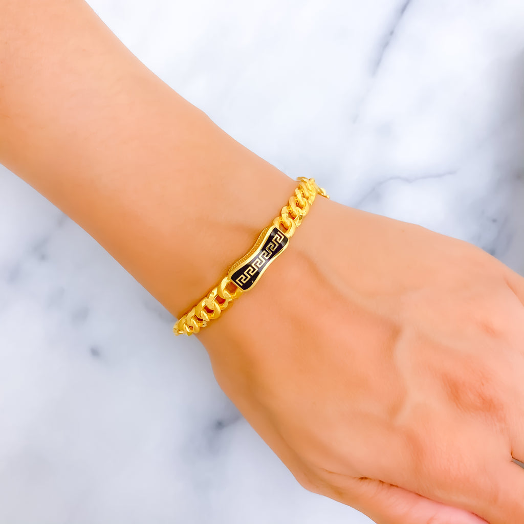 Everlasting Flawless 21K Gold Flexi Bangle Bracelet – Andaaz Jewelers
