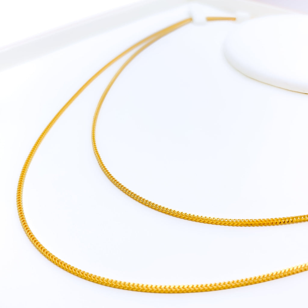 Thin Fox Chain - 18" – Andaaz Jewelers