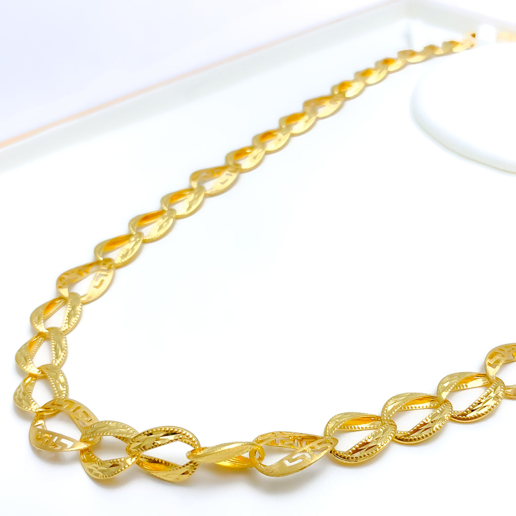 Bold Link 22k Gold Italian Chain - 24" – Andaaz Jewelers