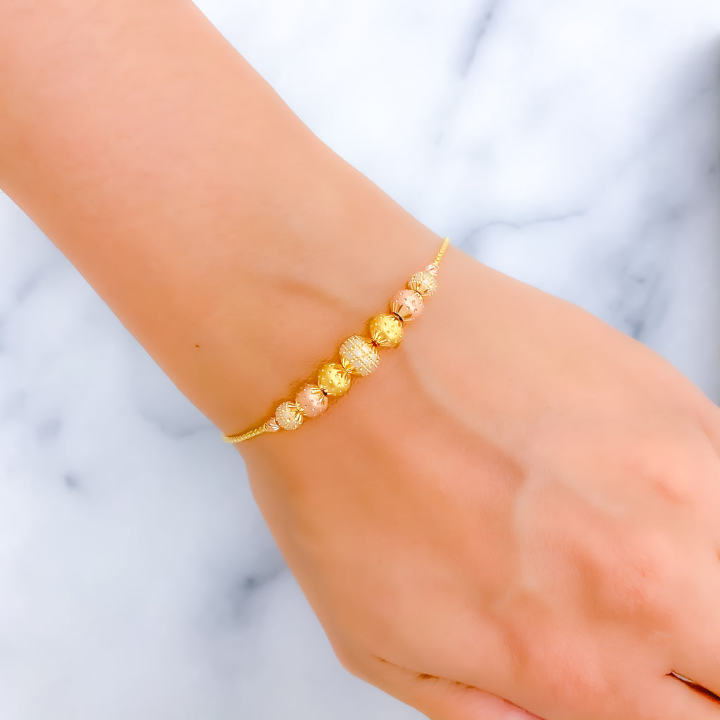 Charming Exquisite Matte Bracelet – Andaaz Jewelers