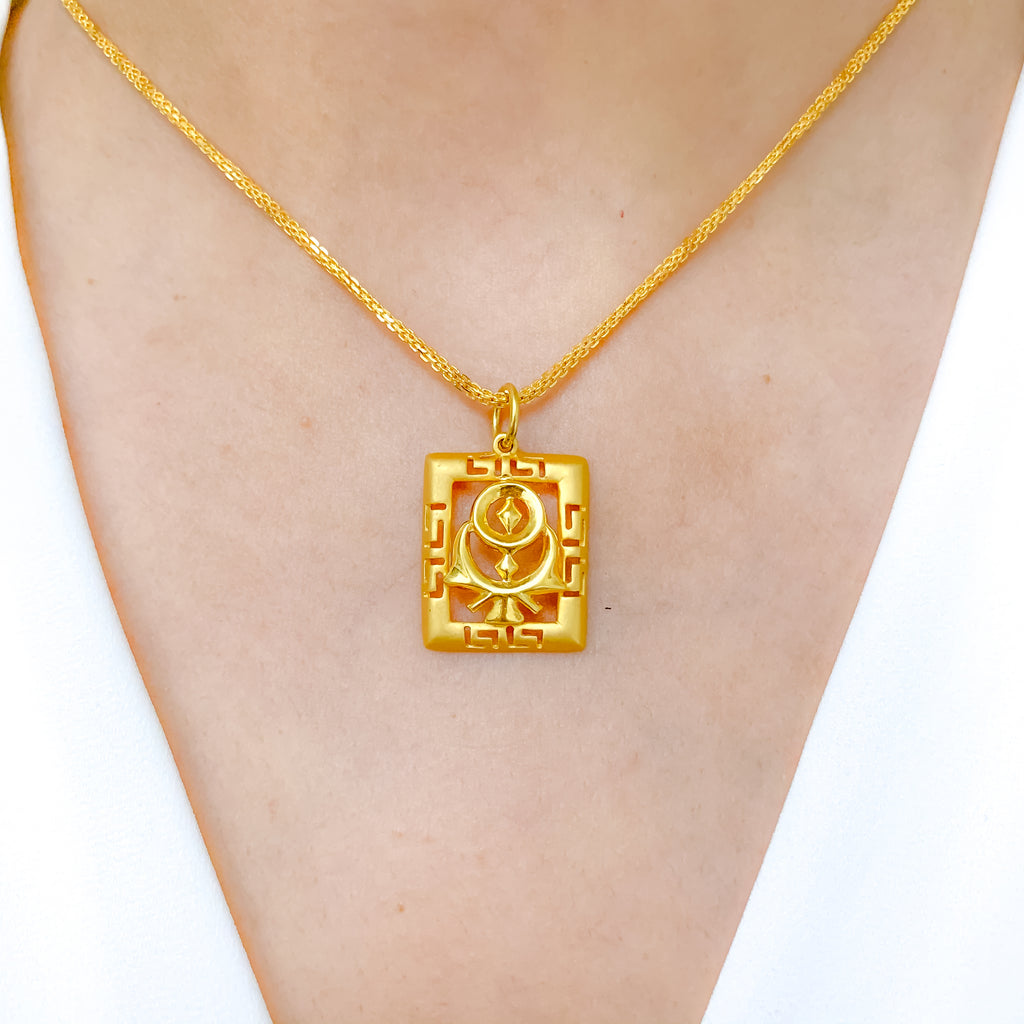 Khanda Pendant – Andaaz Jewelers