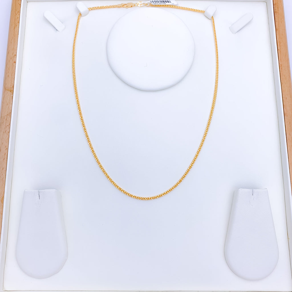Everyday Fox Chain - 24" – Andaaz Jewelers