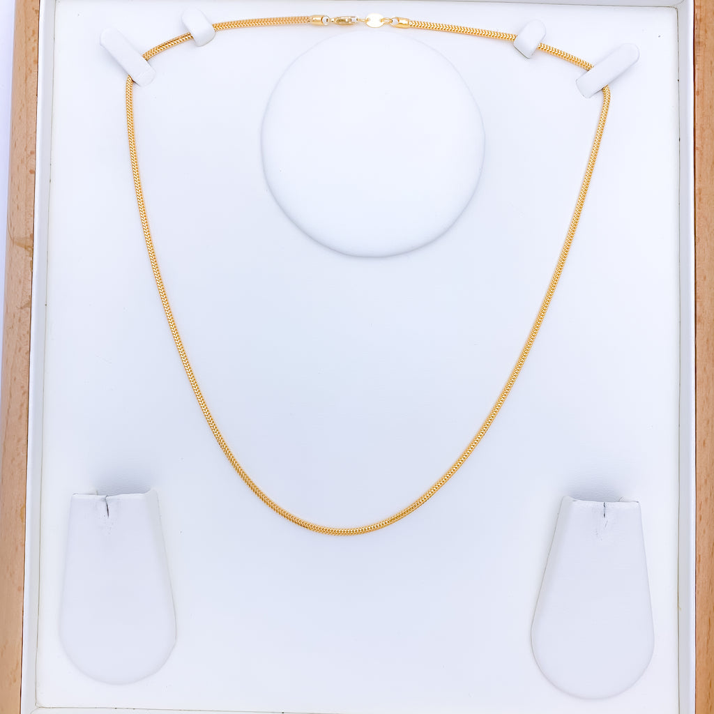 Medium Round Fox Chain - 20" – Andaaz Jewelers