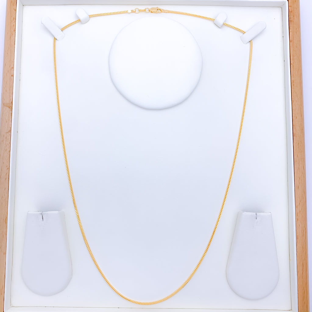 Medium Classic Fox Chain - 24" – Andaaz Jewelers