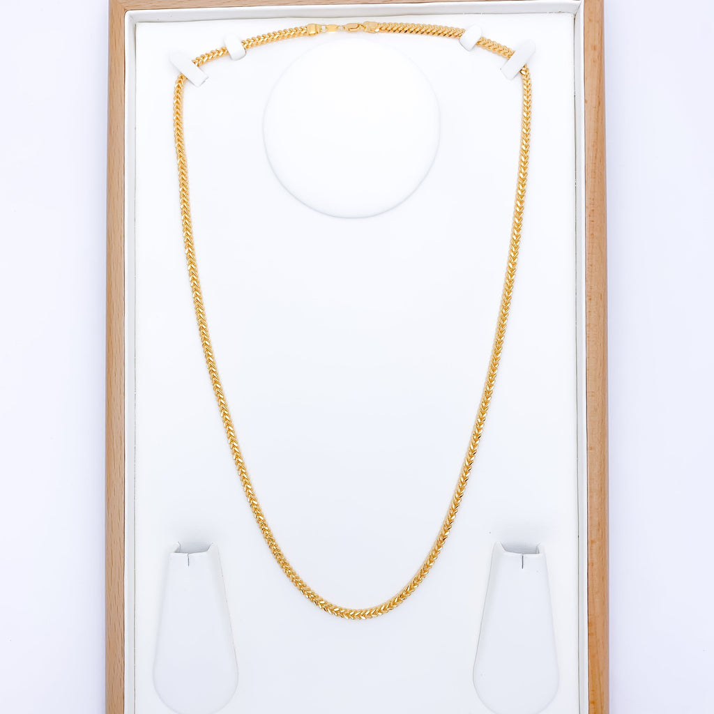 Extra Thick Classic Fox Chain - 26" – Andaaz Jewelers