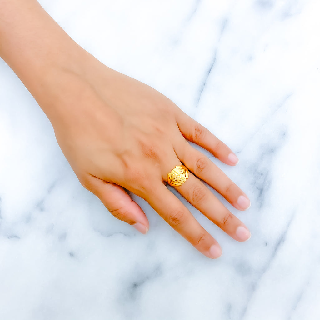 Unique Casting Ring – Andaaz Jewelers