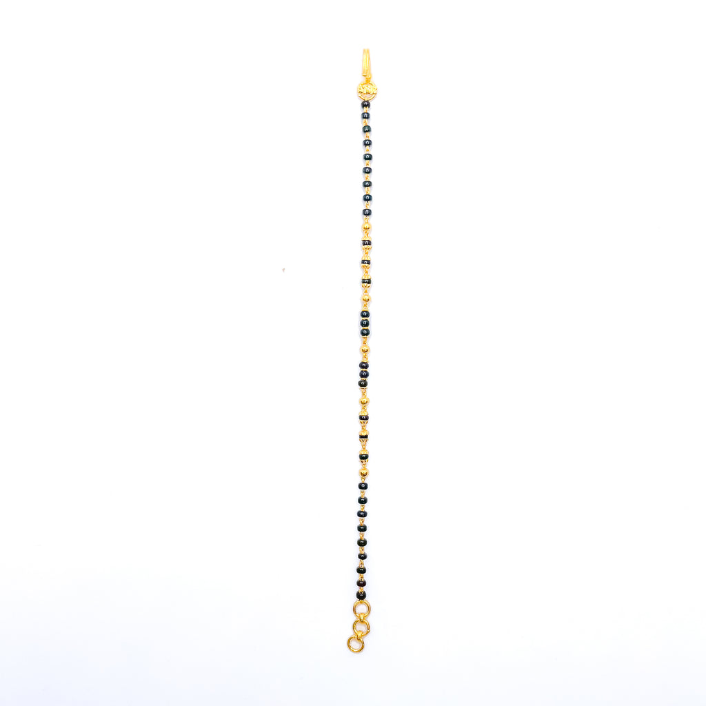 Single Black Bead Baby Bracelet – Andaaz Jewelers