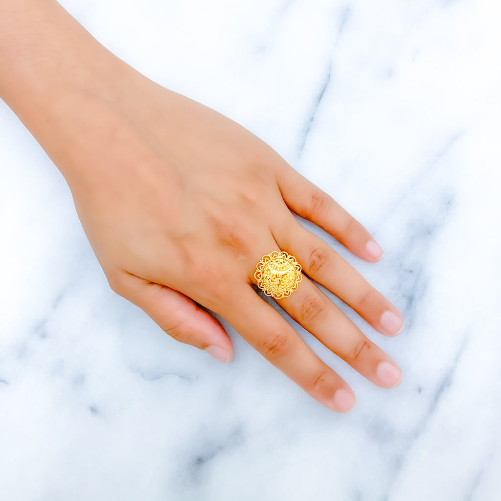 Upscale Open Dome Ring – Andaaz Jewelers
