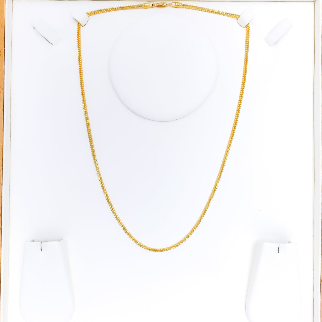 Four Sided Bead Chain - 20" – Andaaz Jewelers