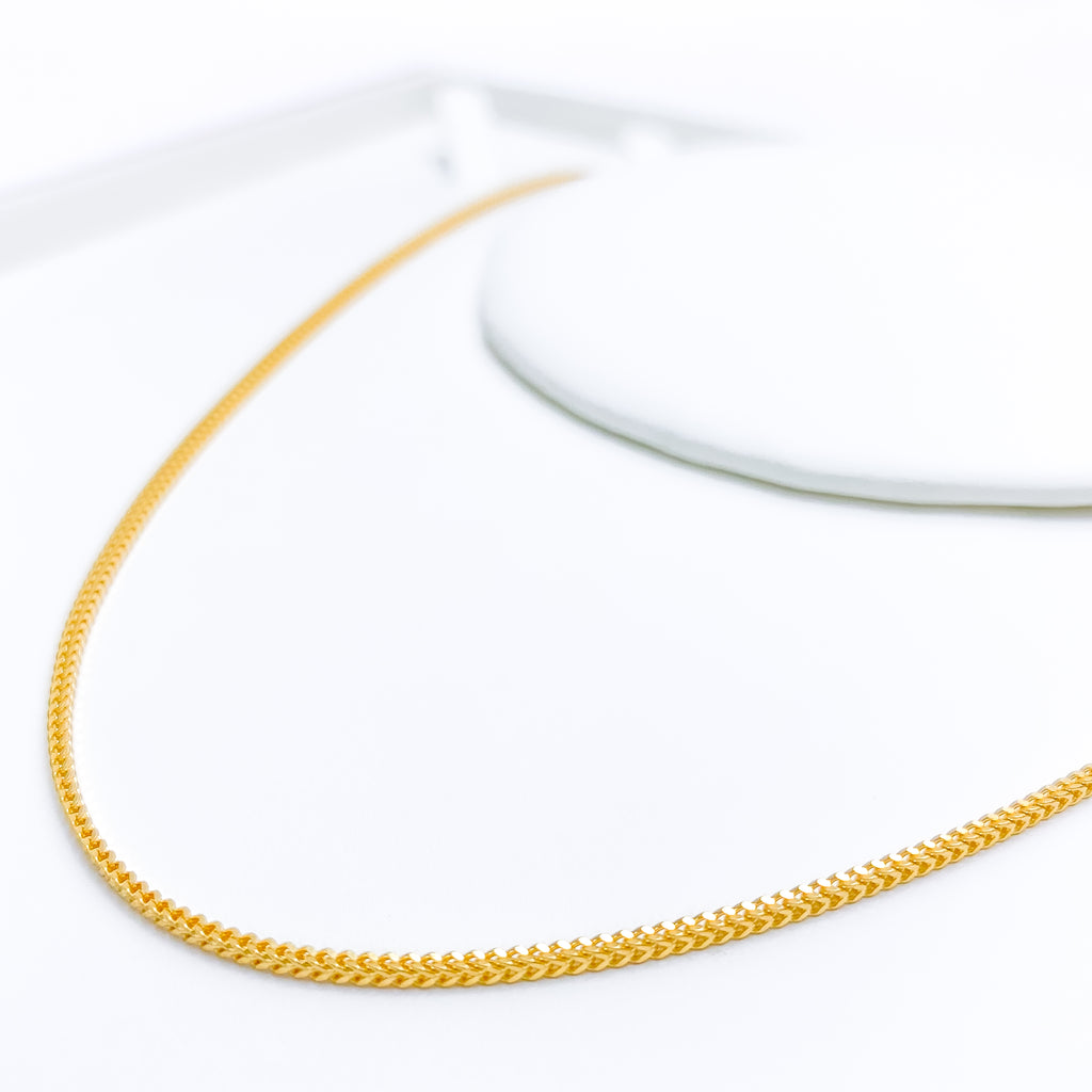 Thin Fox Chain - 18" – Andaaz Jewelers