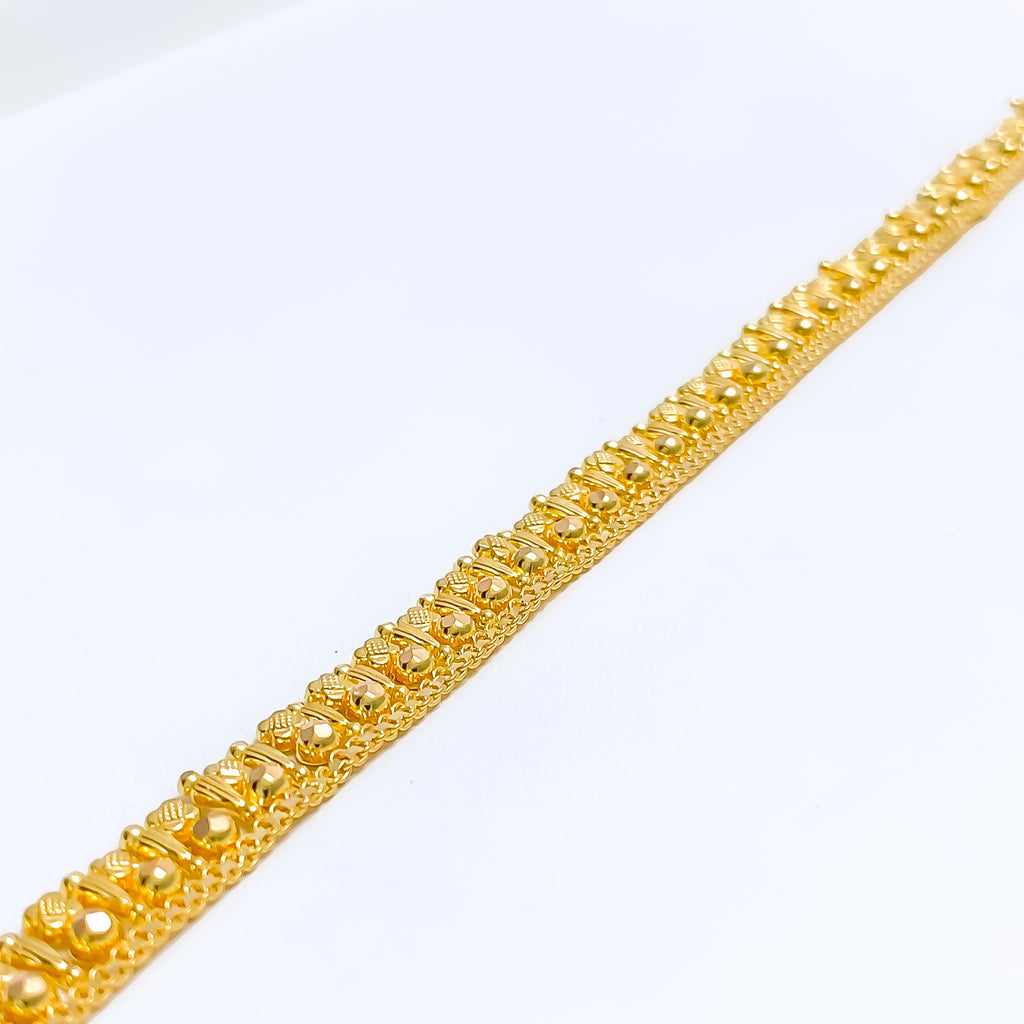 Special Delightful Ornate 22k Gold Anklet – Andaaz Jewelers