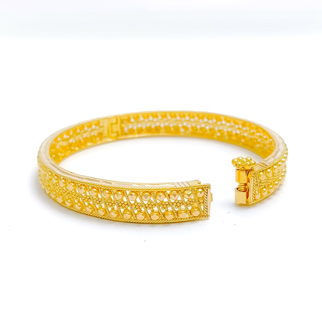Royal Bead Adorned Baby Bangle – Andaaz Jewelers