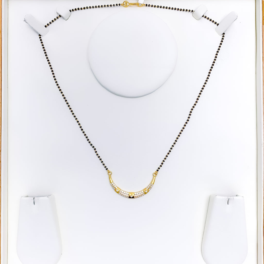 Timeless Evergreen CZ Mangal Sutra – Andaaz Jewelers