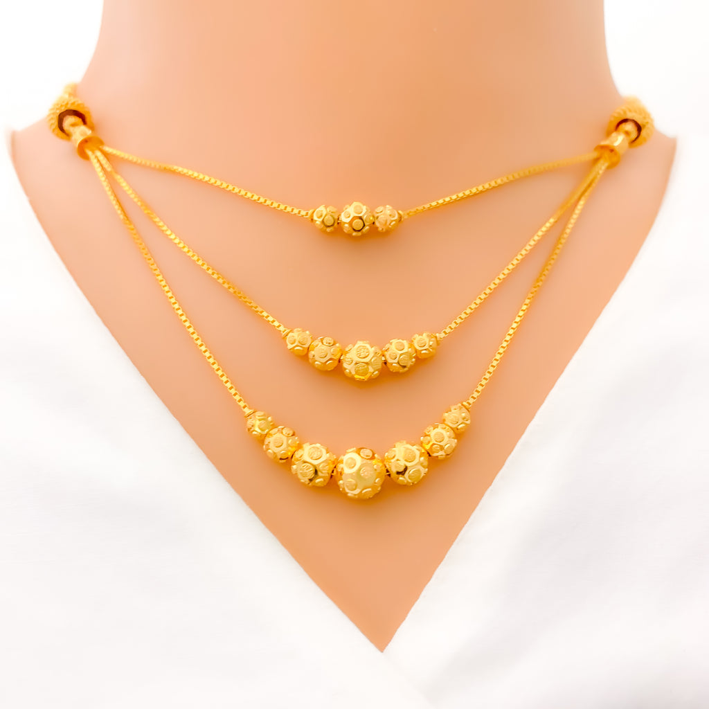 Sophisticated Three Lara Neclace – Andaaz Jewelers