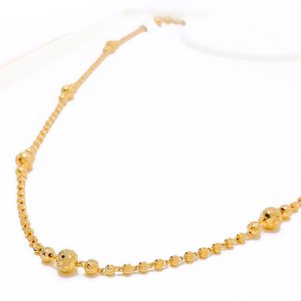 Posh Polka Dot Orb Chain - 26" – Andaaz Jewelers